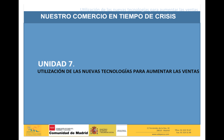 Utilización De Las Nuevas Tecnologías Para Aumentar Las Ventas